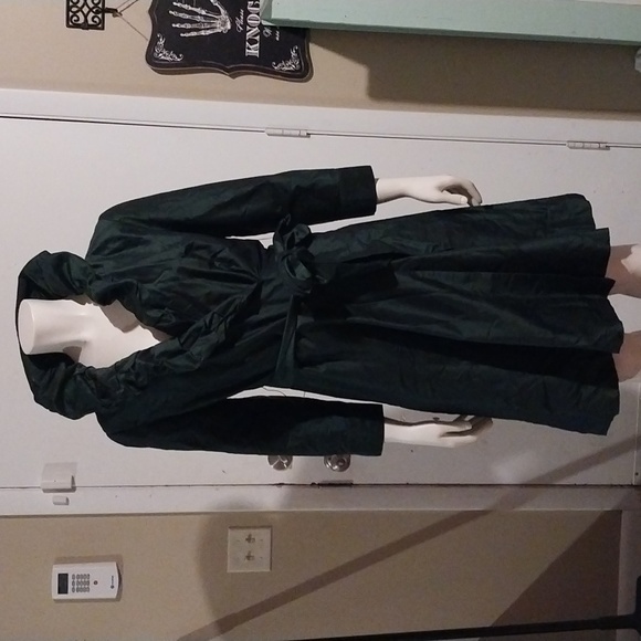 Dresses | Vintage Shani Silk Dress Hunter Green | Poshmark